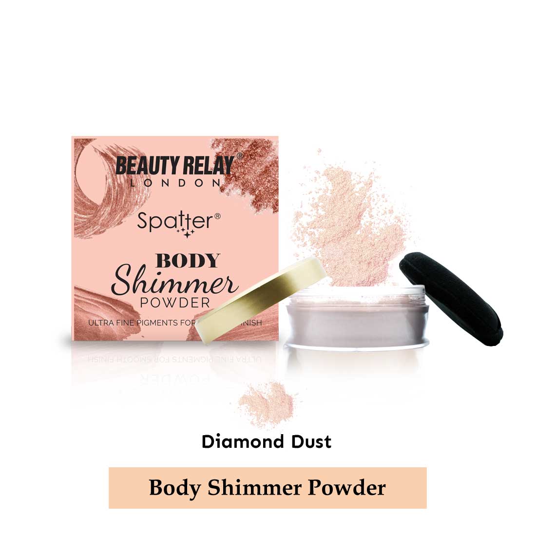Buy Spatter Crystal Body Shimmer Powder | Beauty Relay London