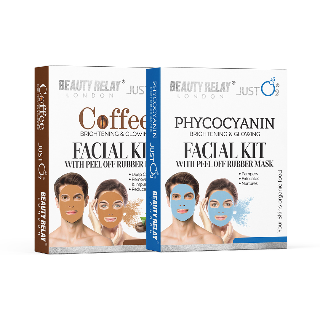 Coffee Facial Kit And Phycocyanin Facial Kit
